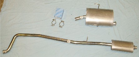 Pictures Peugeot Stainless Steel Exhausts (mufflers) e.g.206 ...